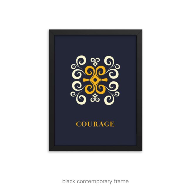 Adinkra-Inspired Graphic Print • AfriMod