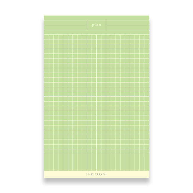 Personalized Four Quadrant Grid Planner Notepad • AfriMod