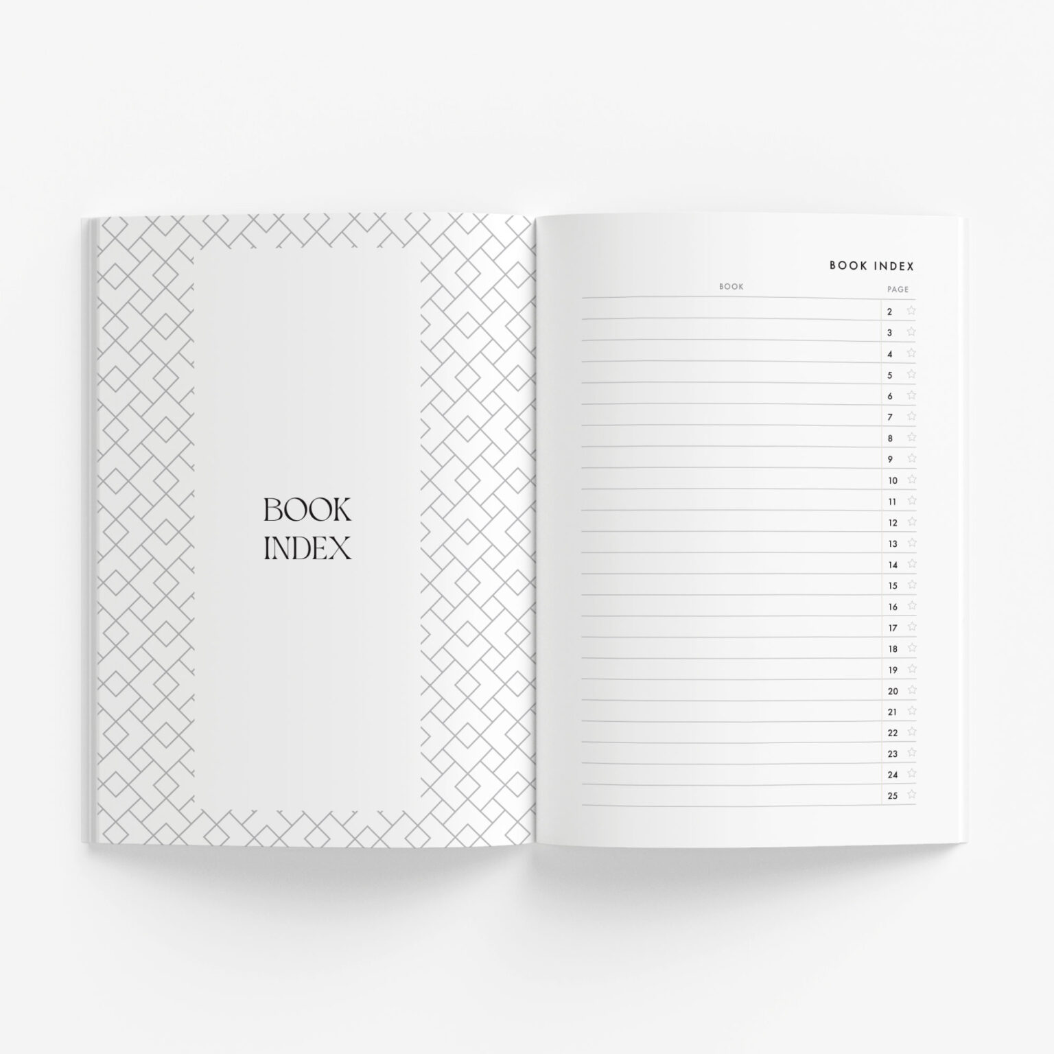 Customizable Quotation Reading Journal - blue water • AfriMod